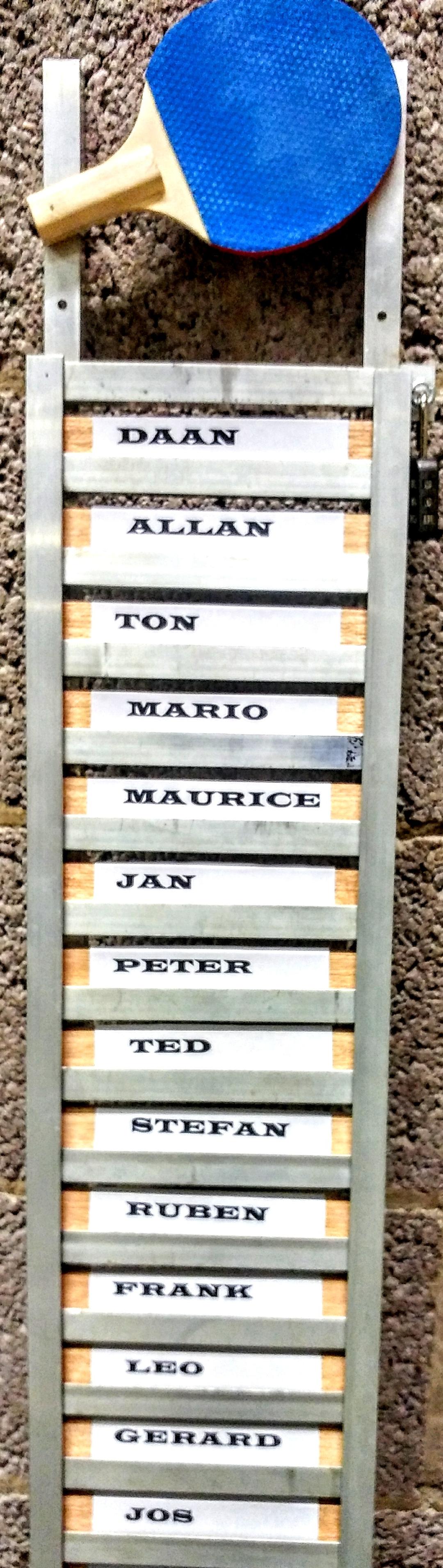 Kickstart laddercompetitie voor Daan en Ruben - TTV Overhees.nl